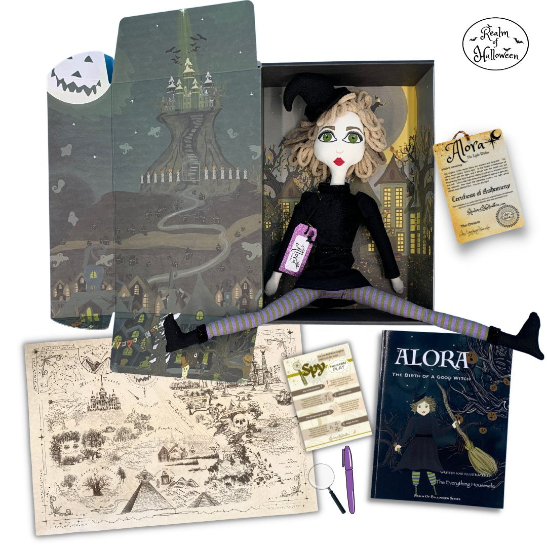 A Magical Halloween Children’s Book Series and Doll Collection – Realm ...